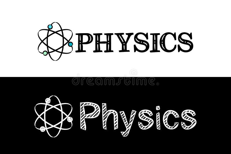 Logo for the Physics School Subject Stock Vector - Illustration of ...