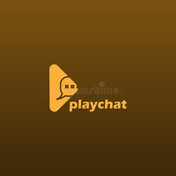 Logo Playchat Creative Design Simbol Segitiga Playground Logo Concept ...