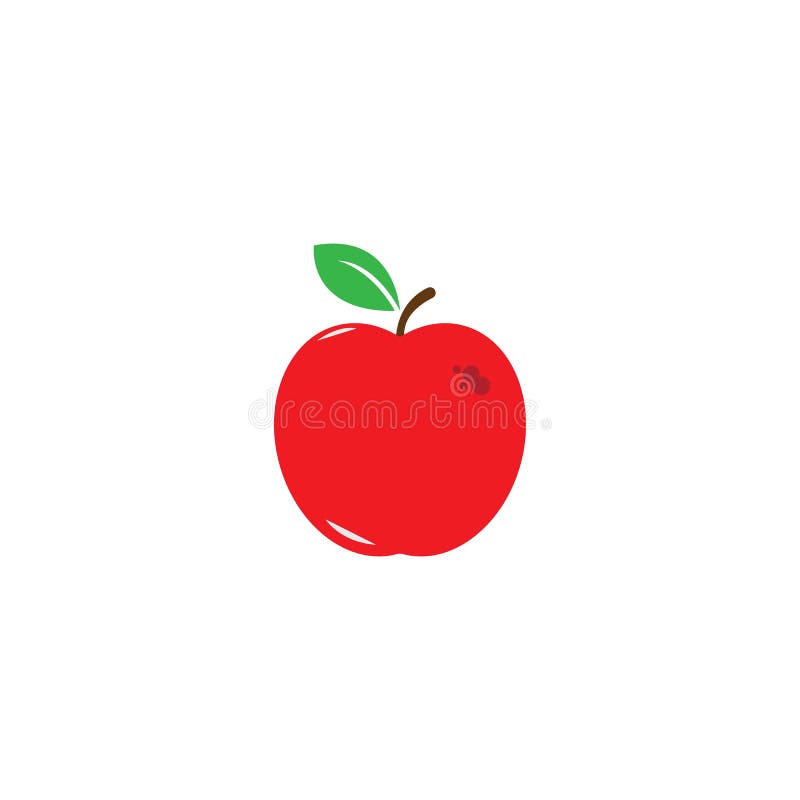 Logo pomme illustration de vecteur. Illustration du conception - 251912884