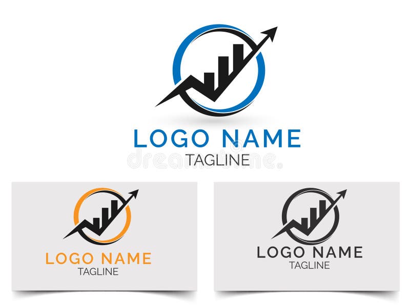 Financial Logo Design. Level Logo. Business. Premium. Business ...