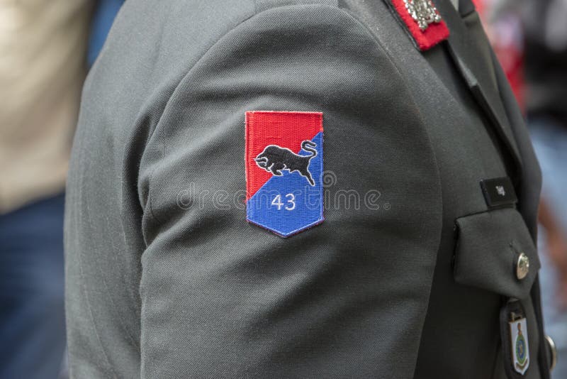 Logo 43Rd Mechanized Brigade Army at Amsterdam the Netherlands 1-7-2022 ...