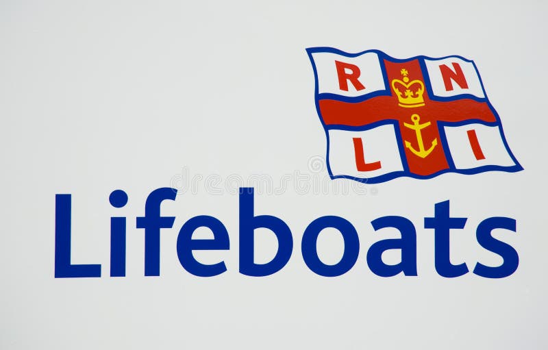 Logo of the RNLI editorial stock image. Image of rnli - 18392859