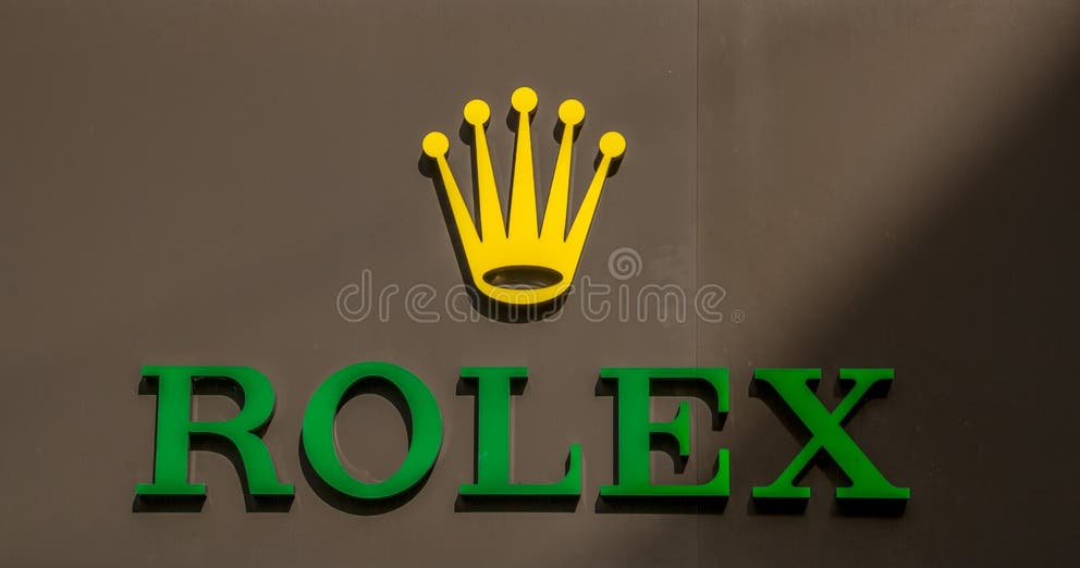 The Logo of the Rolex Building in Aarhus Editorial Photo - Image of ...