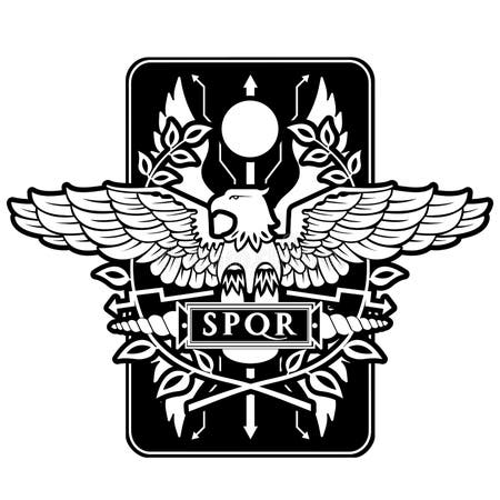 Roman Eagle Stock Illustrations – 446 Roman Eagle Stock Illustrations ...