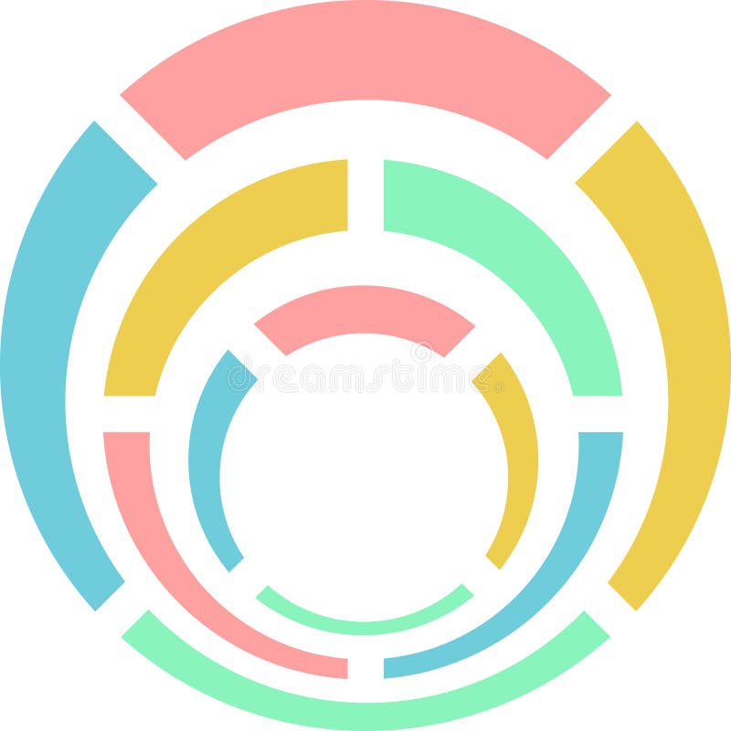 Logo rond illustration stock. Illustration du symbole - 27427748