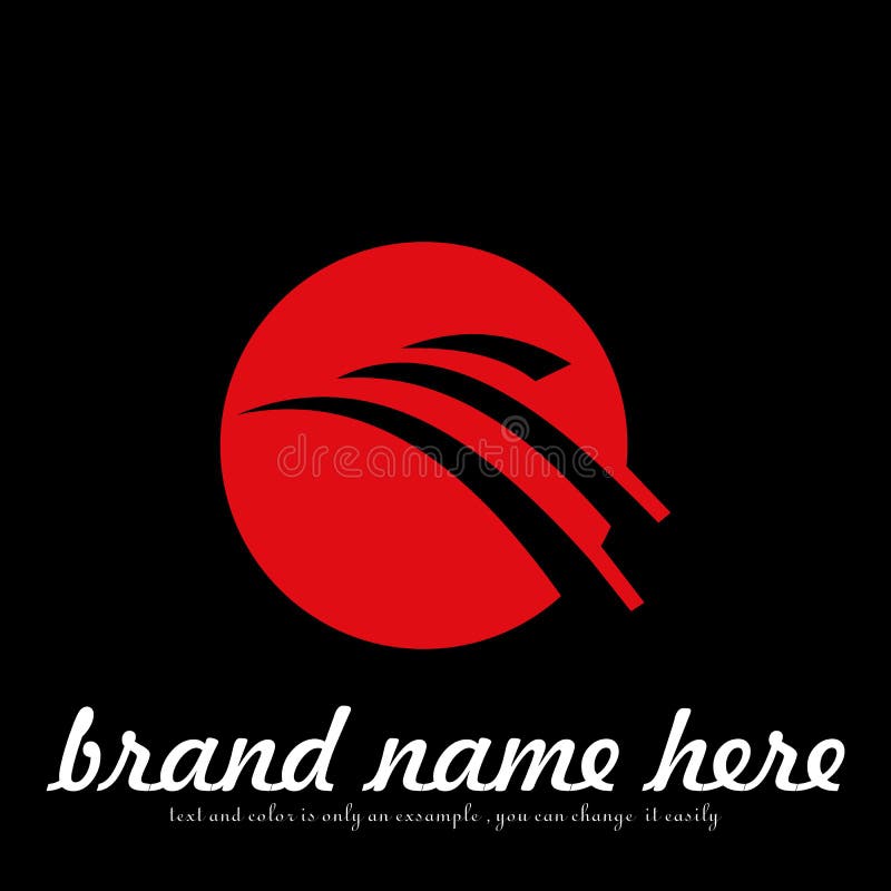 Logo rond abstrait illustration de vecteur. Illustration du graphisme ...