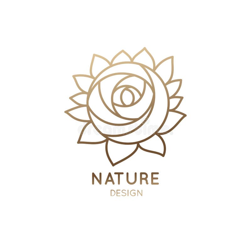 Rose Logo Outline Stock Illustrations – 11,080 Rose Logo Outline Stock ...