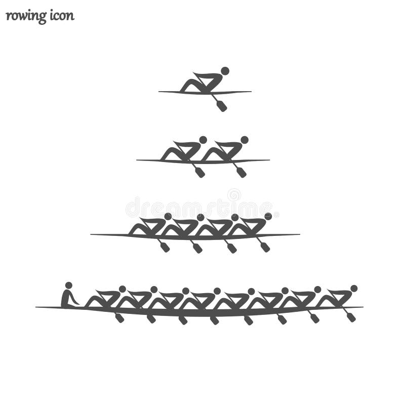 Rowing Scull Stock Illustrations – 228 Rowing Scull Stock Illustrations ...