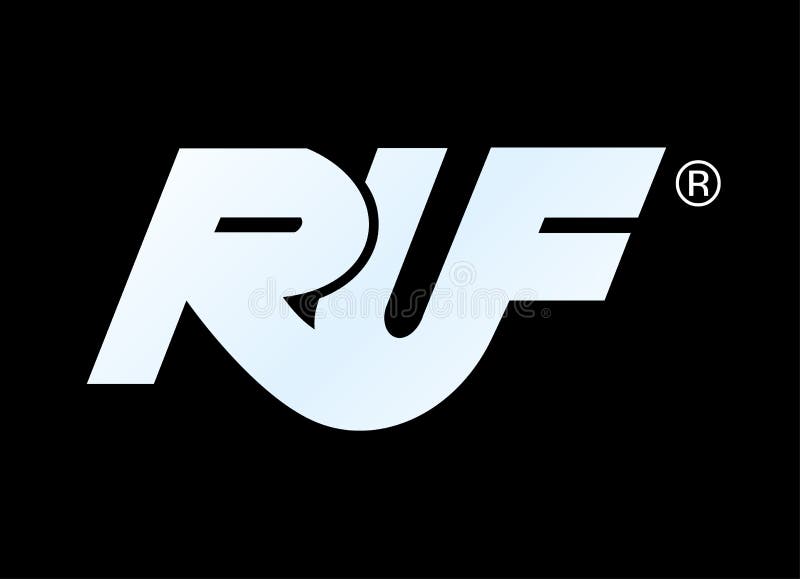 Logo Ruf foto editorial. Ilustración de ajuste, coche - 124403896
