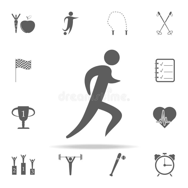 Logo of the Runner Icon. Sport Icons Universal Set for Web and Mobile ...