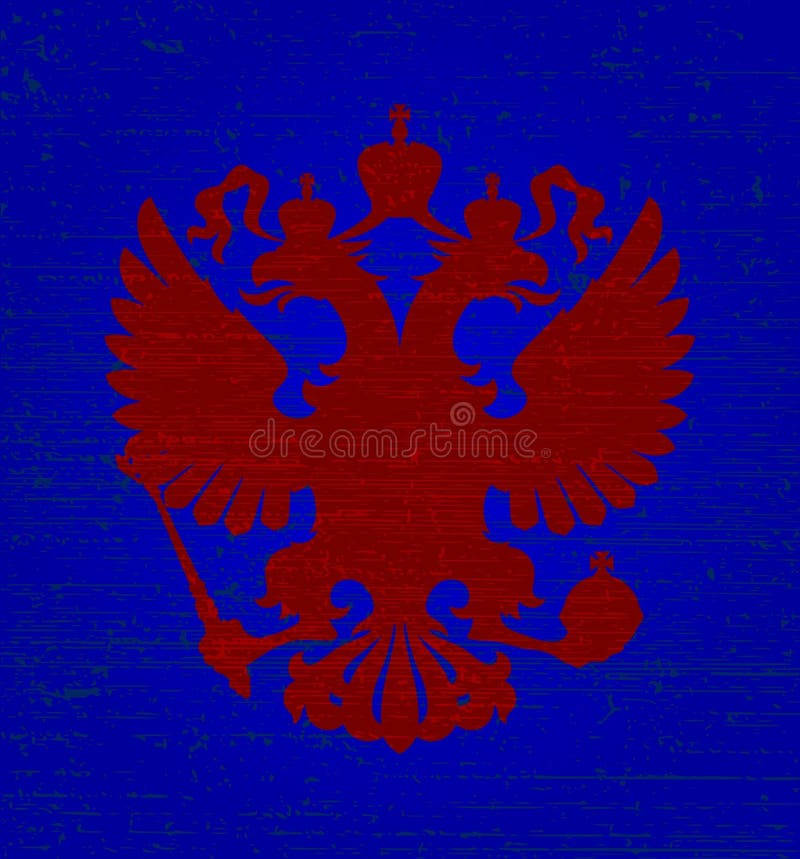 Logo of Russian Eagle (grunge Texture) Stock Vector - Illustration of russia, texture: 324859359