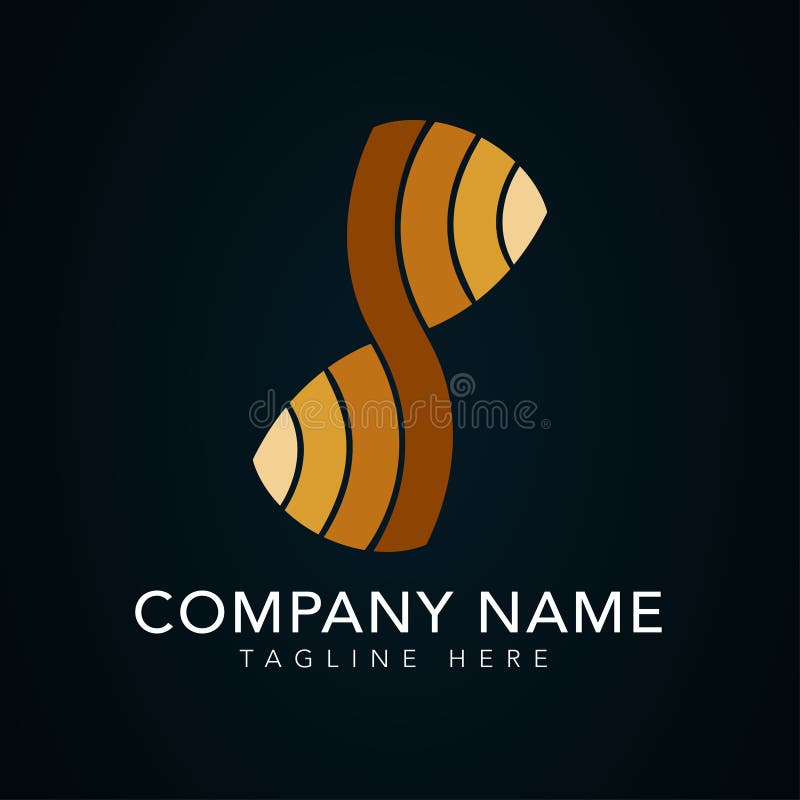 Letter S Vector Logo, Symbol S Abstract Stock Vector - Illustration of ...