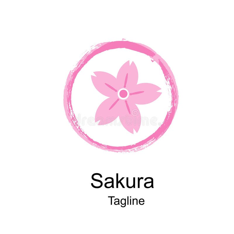 Logo of Sakura Abstract Design and Geometric Stock Vector ...