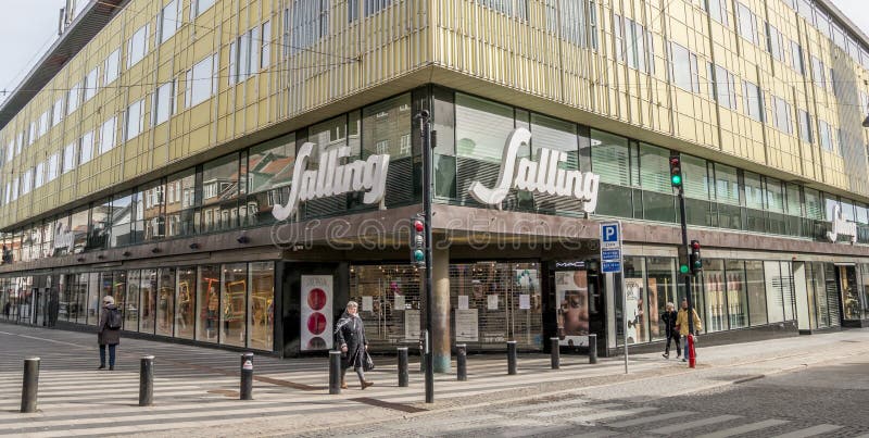 The Logo of the Salling Building in Aarhus Editorial Image - Image of ...
