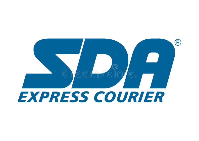 Logo SDA editorial stock photo. Illustration of aviable - 134361243