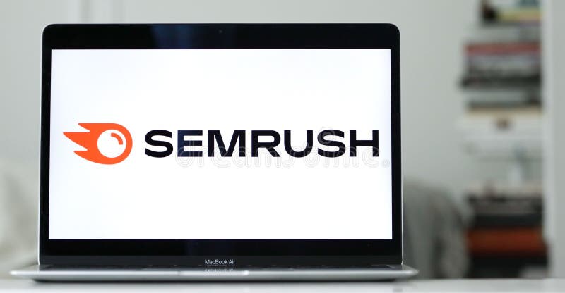 Logo of Semrush on the Laptop Screen. Editorial Stock Photo - Image of ...