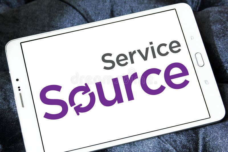 ServiceSource company logo editorial photo. Image of cloudbased - 119584241