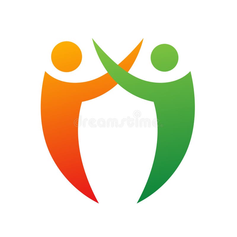 Community Group Logo stock vector. Illustration of simple - 271667204