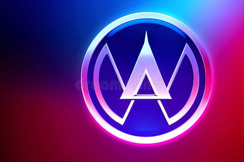 Logo Setup, White Symbol on Red Circle Background with a Black Margin ...