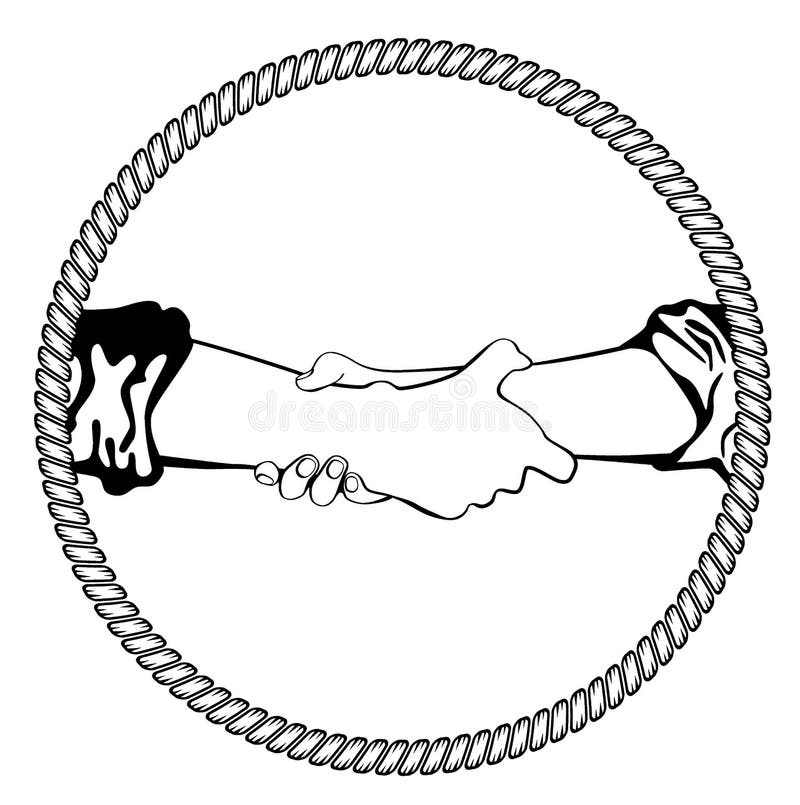 Logo Shake Hand Business Vector. Stock Vector - Illustration of meeting ...