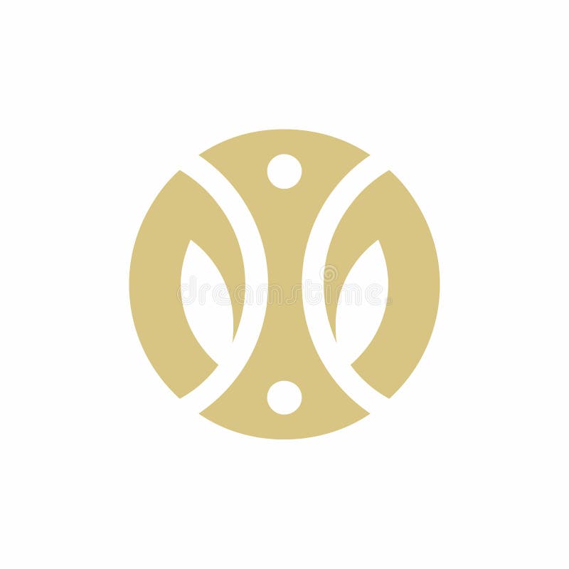 Logo Shape Oval Simple Unique and Full Filosofis Stock Vector ...