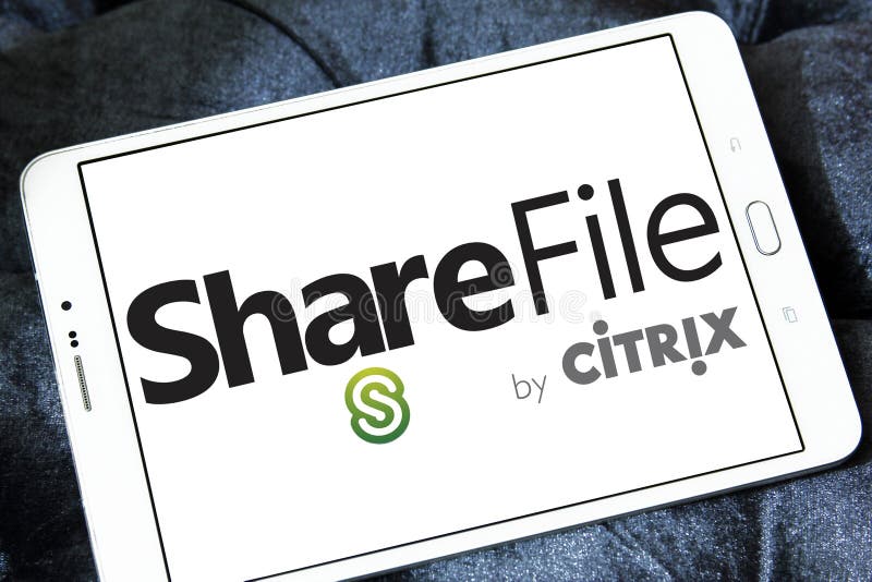 Logo ShareFile Citrix redaktionelles stockfoto. Bild von marke - 118543233