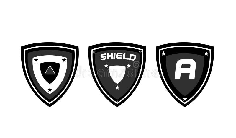 Logo Shield Design stock illustration. Illustration of abstract - 56927831