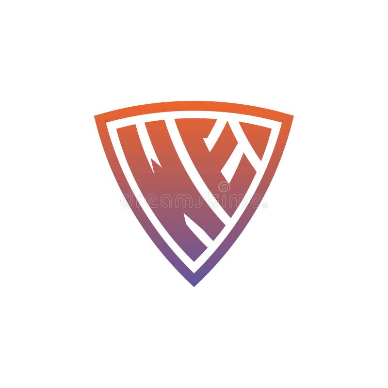 We Logo Shield Monogram Gradient Style Design Stock Vector ... We Logo Shield Monogram Gradient Style Design Stock Vector ...