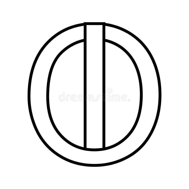 Logo Sign Oi, Io Icon Double Letters Logotype I O Stock Vector ...