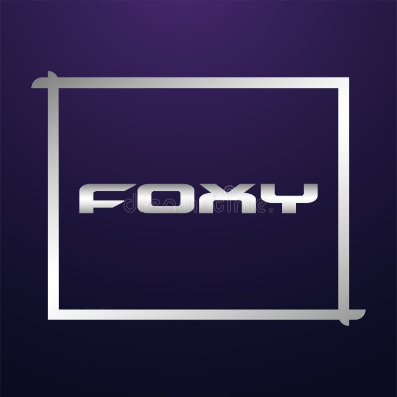 Logo Silver Letter Logo Design with Simple Style Stock Vector ...