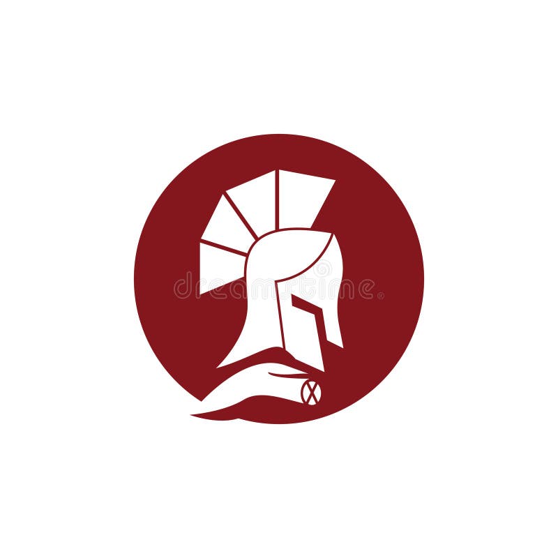 Logo Spartiate Vectoriel Spartiate Vectoriel Casque Spartiate Symbole ...