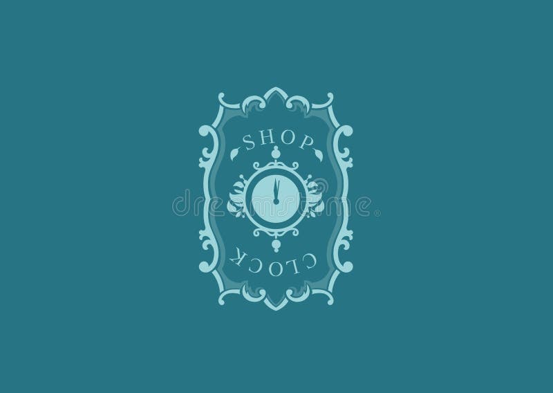 Logo for Store Hours, Floral Frame Stock Vector - Illustration of ...