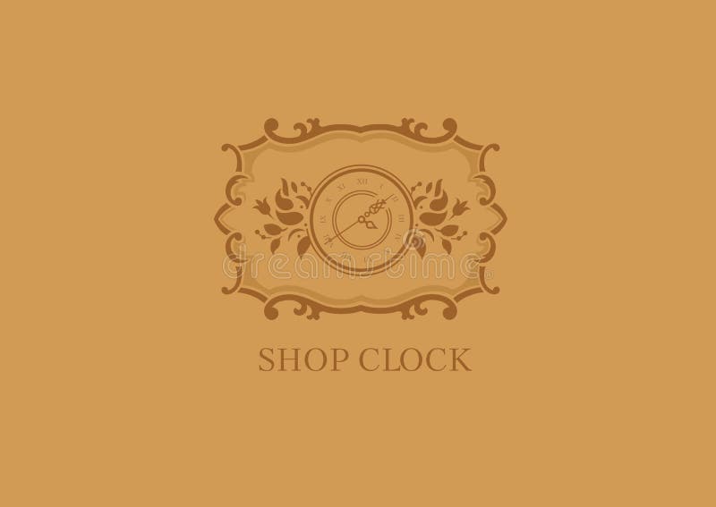 Logo for Store Hours, Floral Frame Stock Vector - Illustration of ...