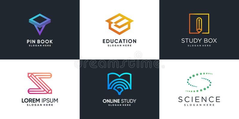 Logo for Study with Creative Element Concept Premium Vector Part 1 ...