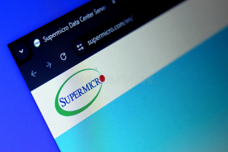 Super Micro Computer it and AI System Editorial Image - Image of super ...