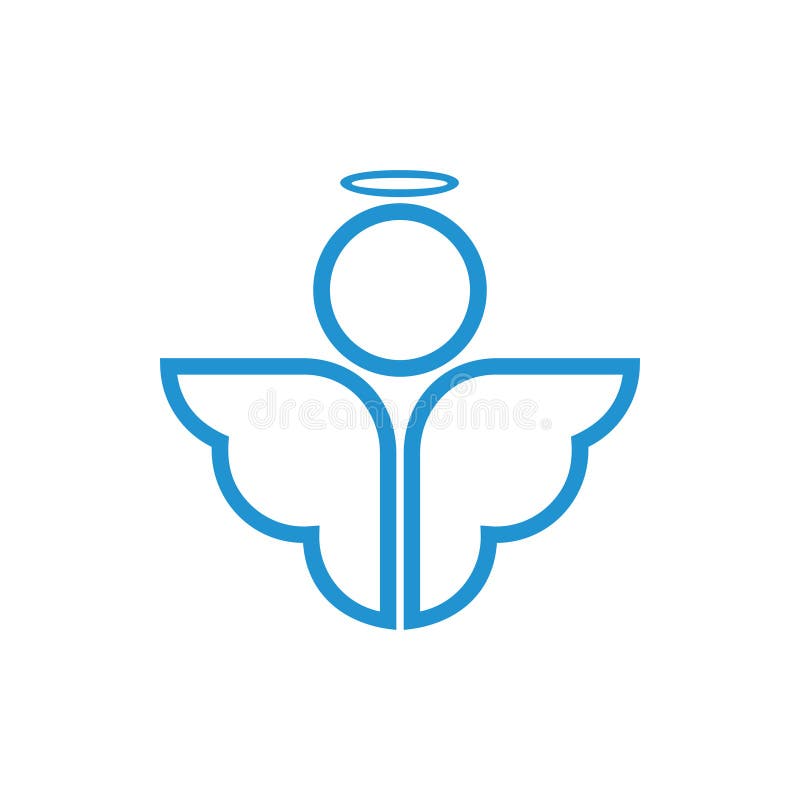 Ali di angelo illustrazione vettoriale. Illustrazione di angelo - 5318748