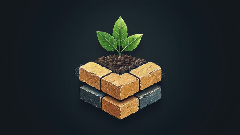 Logo Symbolizes Commitment Sustainability in Construction Integrating ...