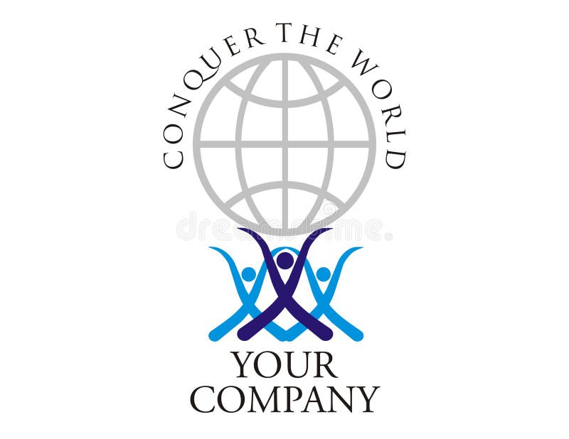 Logo - Team work strength stock illustration. Illustration of ...