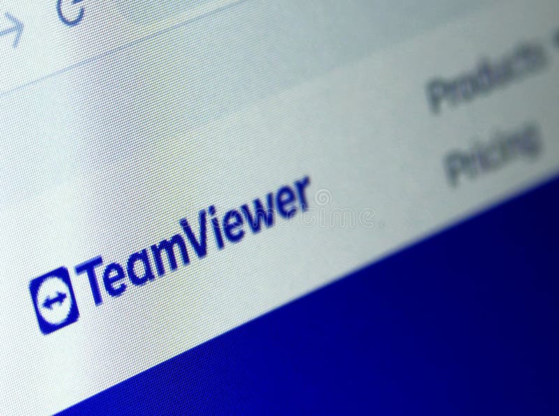 TeamViewer logo editorial image. Image of brand, remote - 297065100