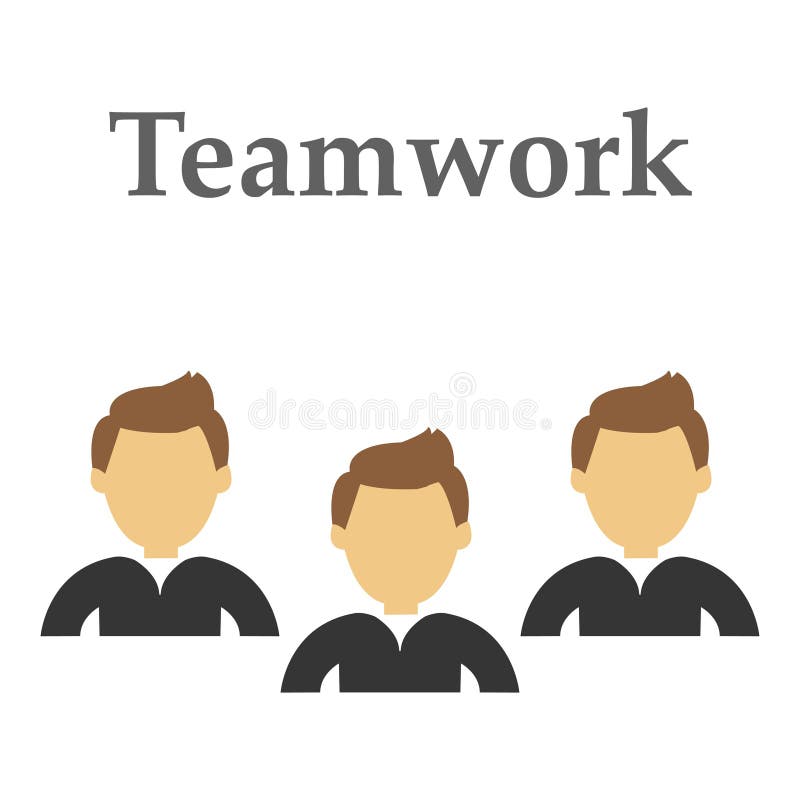Teamwork Illustration Vector 10 Stock Illustration - Illustration of ...