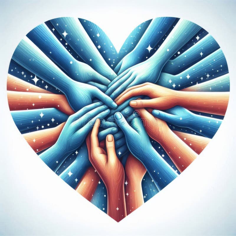 Teamwork, Hands logo stock vector. Illustration of corporate - 87904438