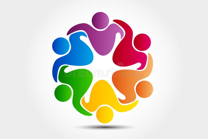 Logo Teamwork Friendship Unity Business Colorful People Icon Logotype ... Logo Teamwork Friendship Unity Business Colorful People Icon Logotype ...