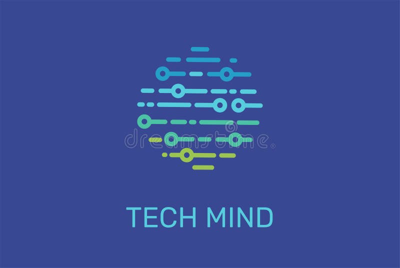 Logo Set - Technology, Tech Icons and Symbols Stock Vector ...