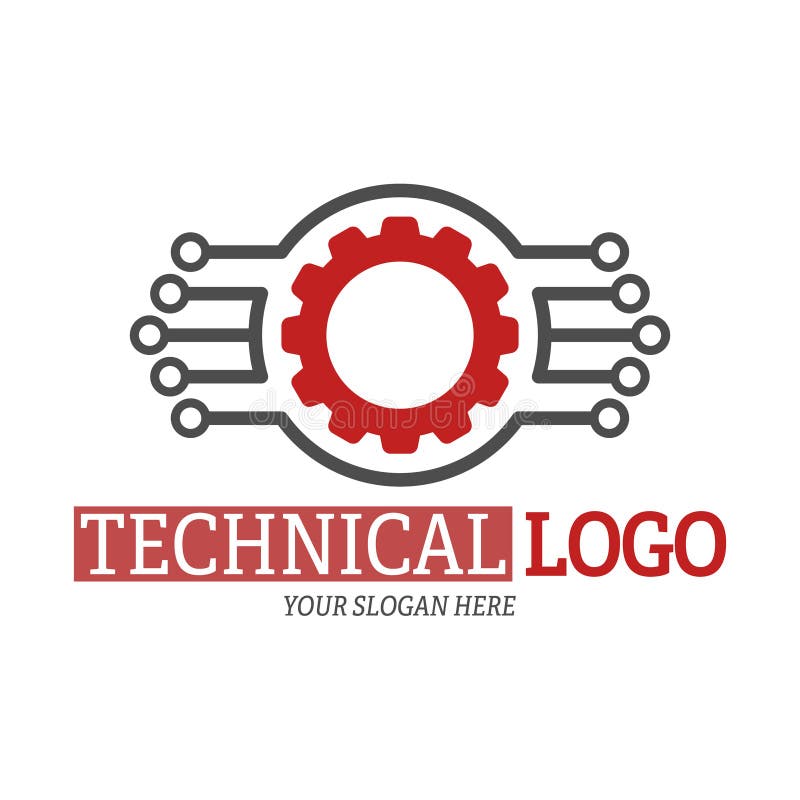 Ingegneria. Logo Tecnico a Colori. Illustrazione Vettoriale Di Un ... Ingegneria. Logo Tecnico a Colori. Illustrazione Vettoriale Di Un ...