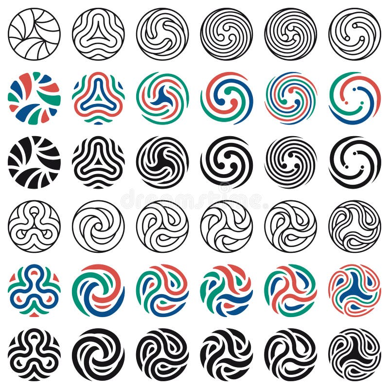 Logo Template stock vector. Illustration of company - 258061045