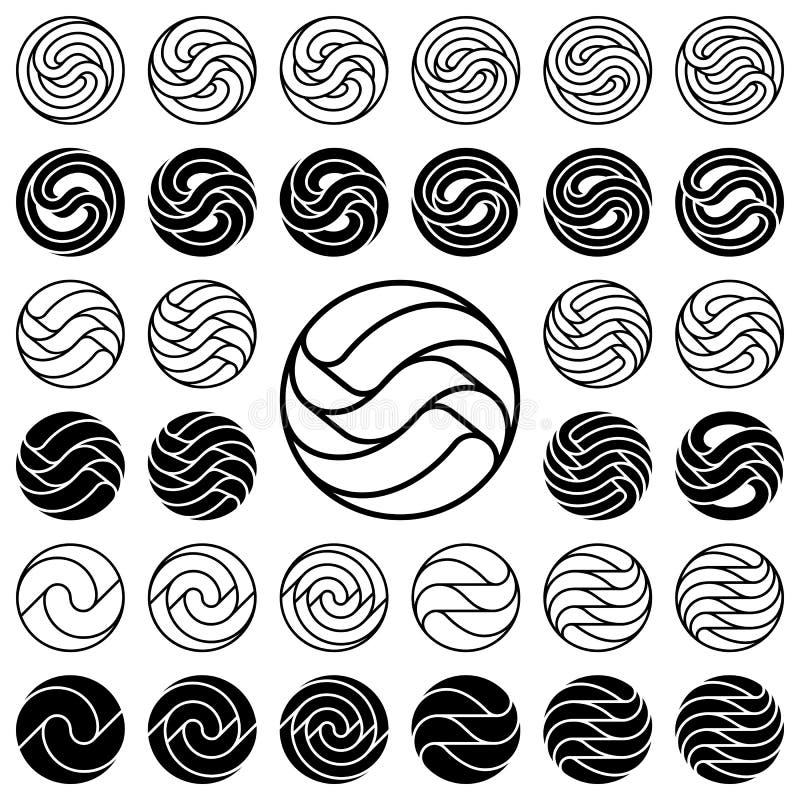 Logo Template stock vector. Illustration of company - 258061045