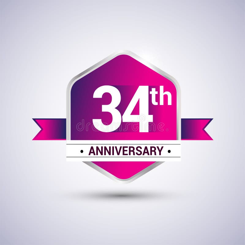 34th Anniversary Stock Illustrations – 446 34th Anniversary Stock ...