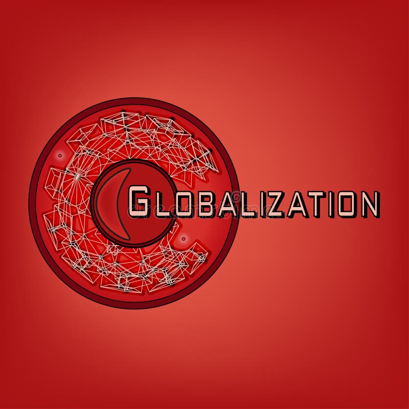 The Logo on the Theme of Globalization Well, or Any of Your Option in ...