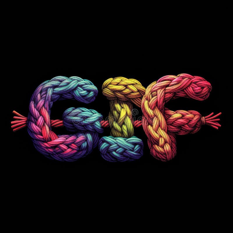 Logo of three letters stock illustration. Illustration of communication ...