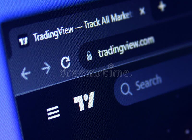 Trading view app website editorial stock image. Image of social - 298219679